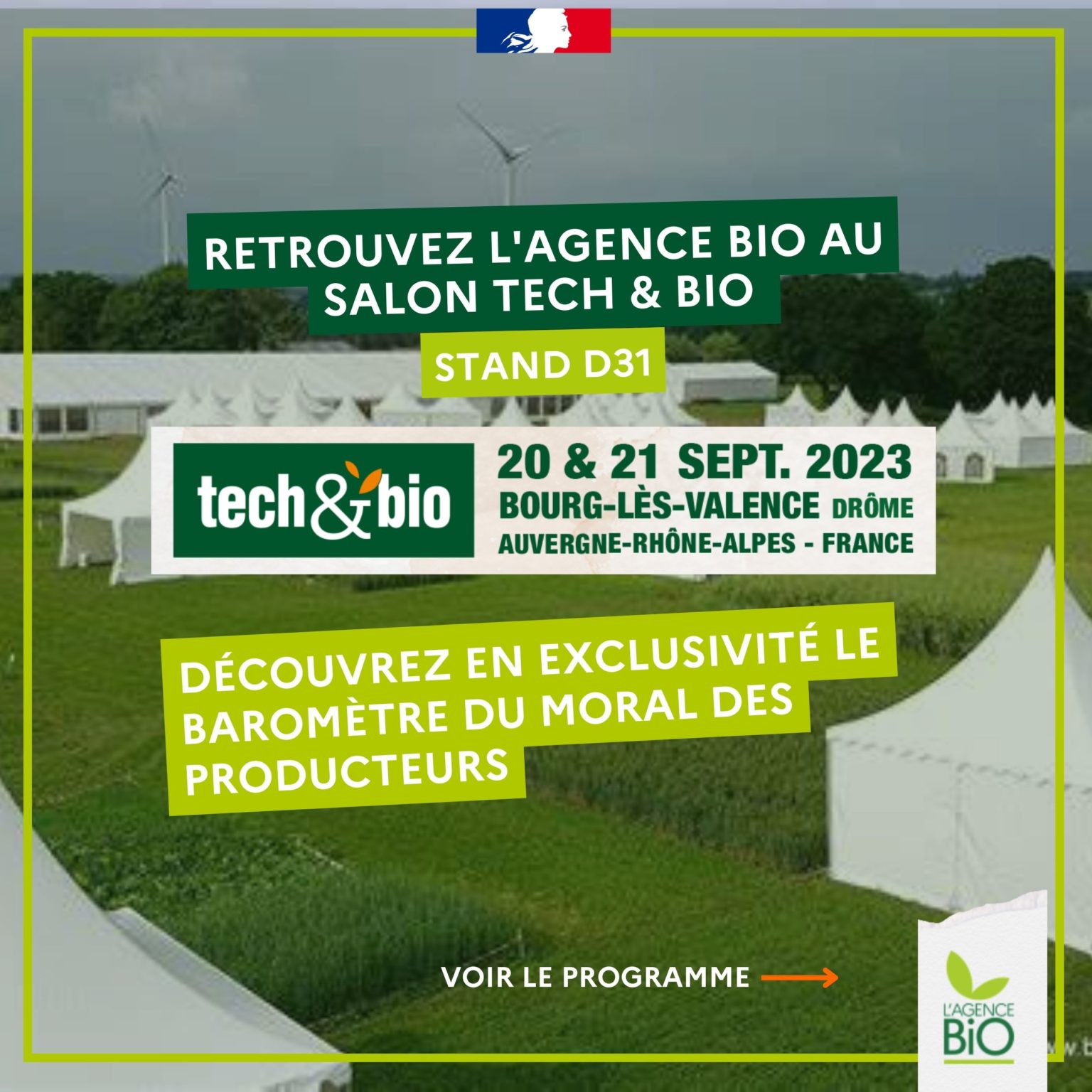 SALON TECH & BIO EDITION 2023 - Agence Bio