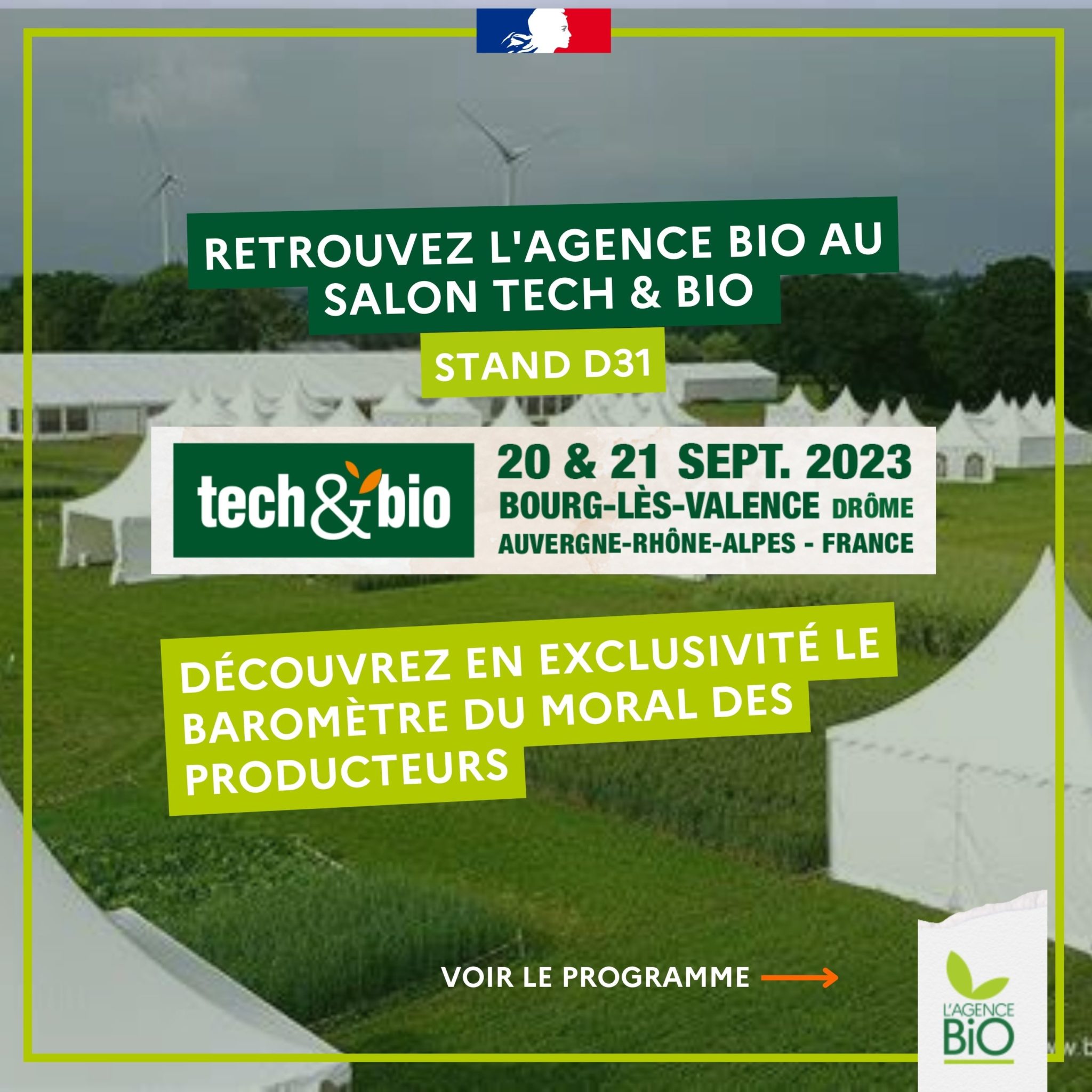SALON TECH & BIO EDITION 2023 - Agence Bio