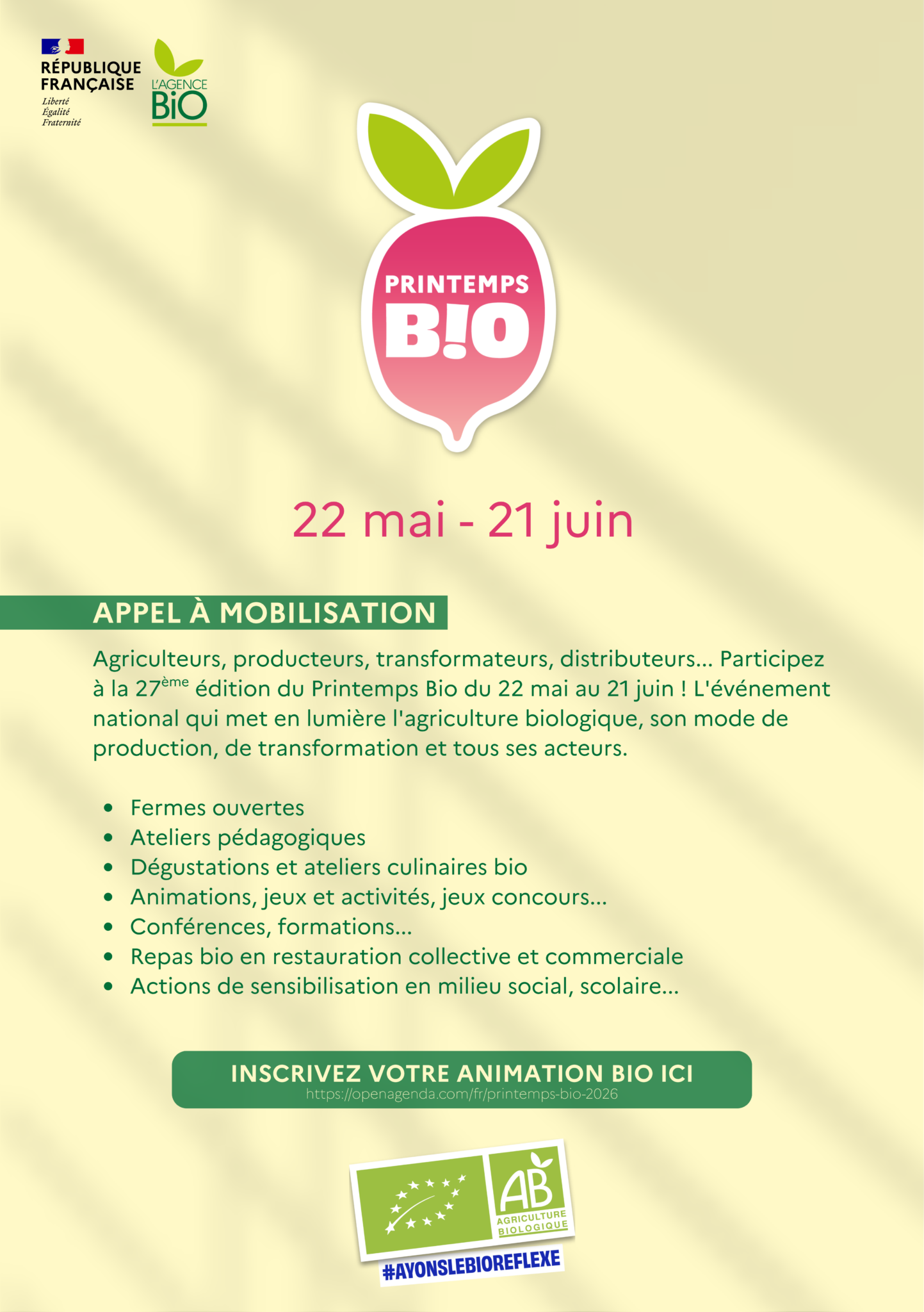 Printemps Bio 2026 - Agence Bio